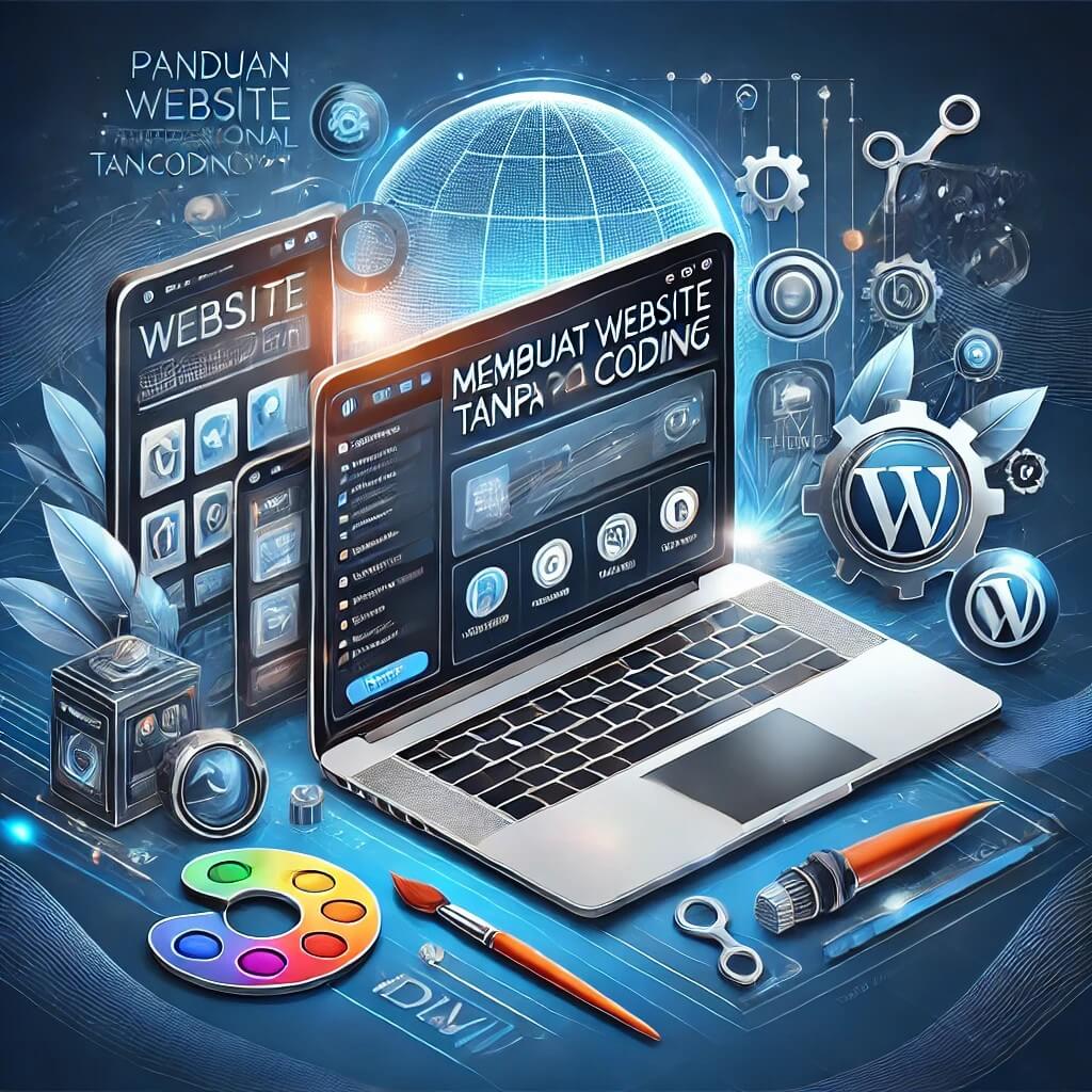 Panduan Membuat Website Profesional Tanpa Coding Web Hosting
